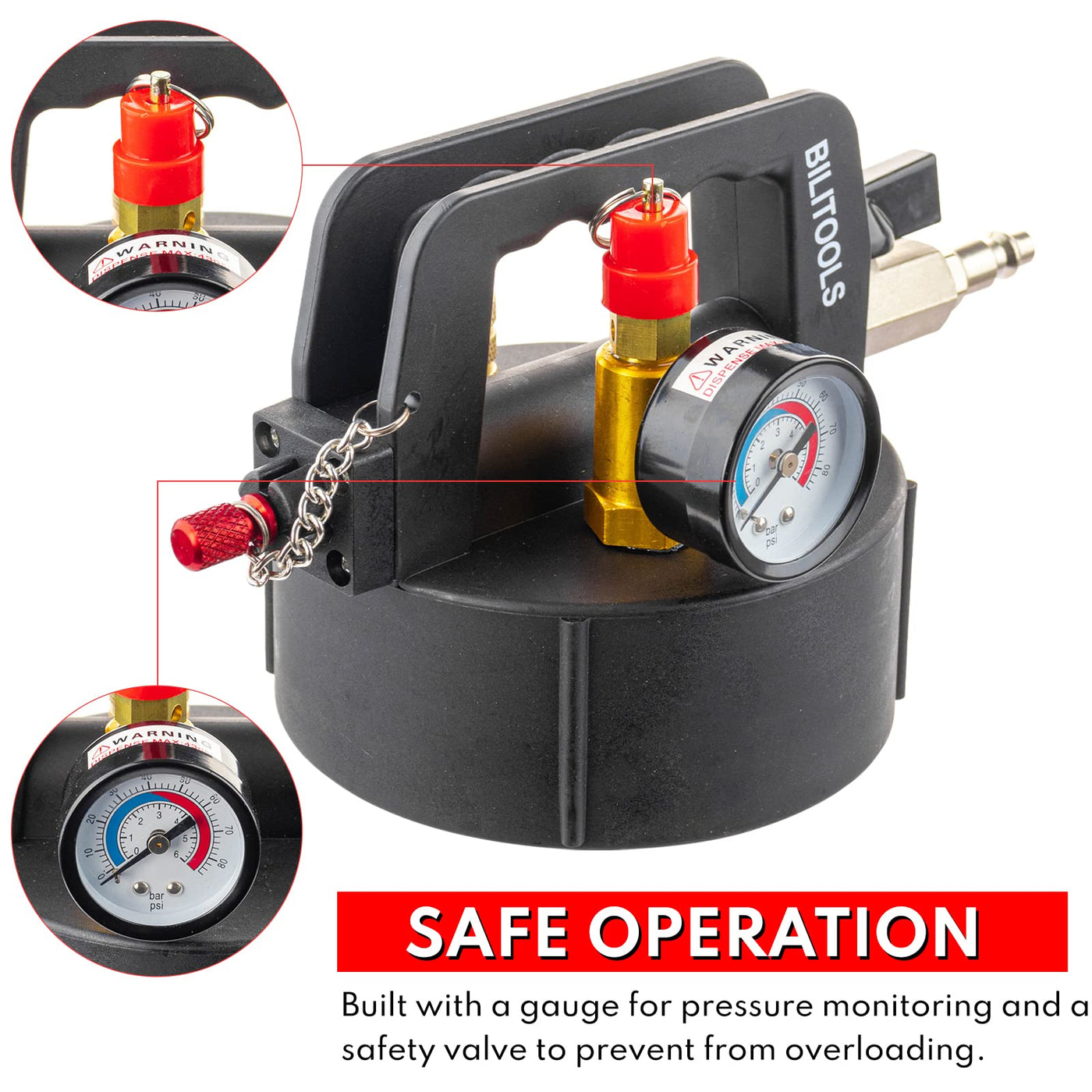 BILITOOLS Transmission Fluid Transfer Pump, 8L (2.1 Gallons) Automatic